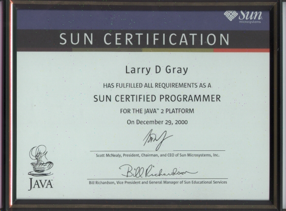 Larry Gray's IT Resume | Software Developer Zone